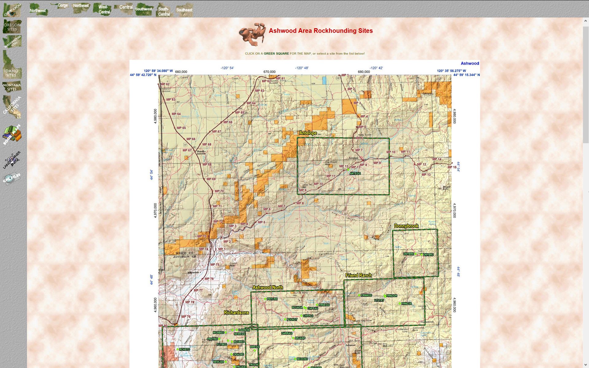 Ore-ROCK-On: Oregon Rockhounds Online Rockhoung field guide, lapidary ...