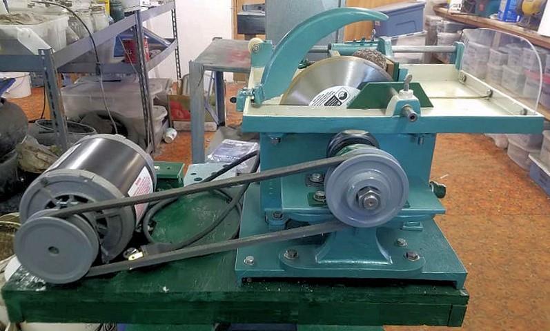Refurbished and Rebuilt Lapidary Rock Equipment for Sale
